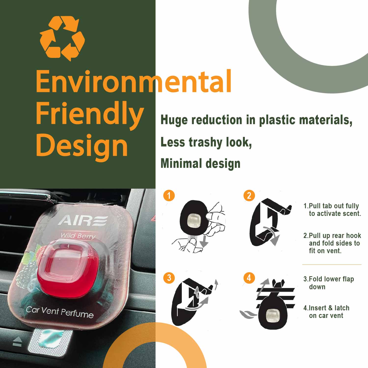 Car Air Vent Fresheners – Wild Berry – HOYAHH